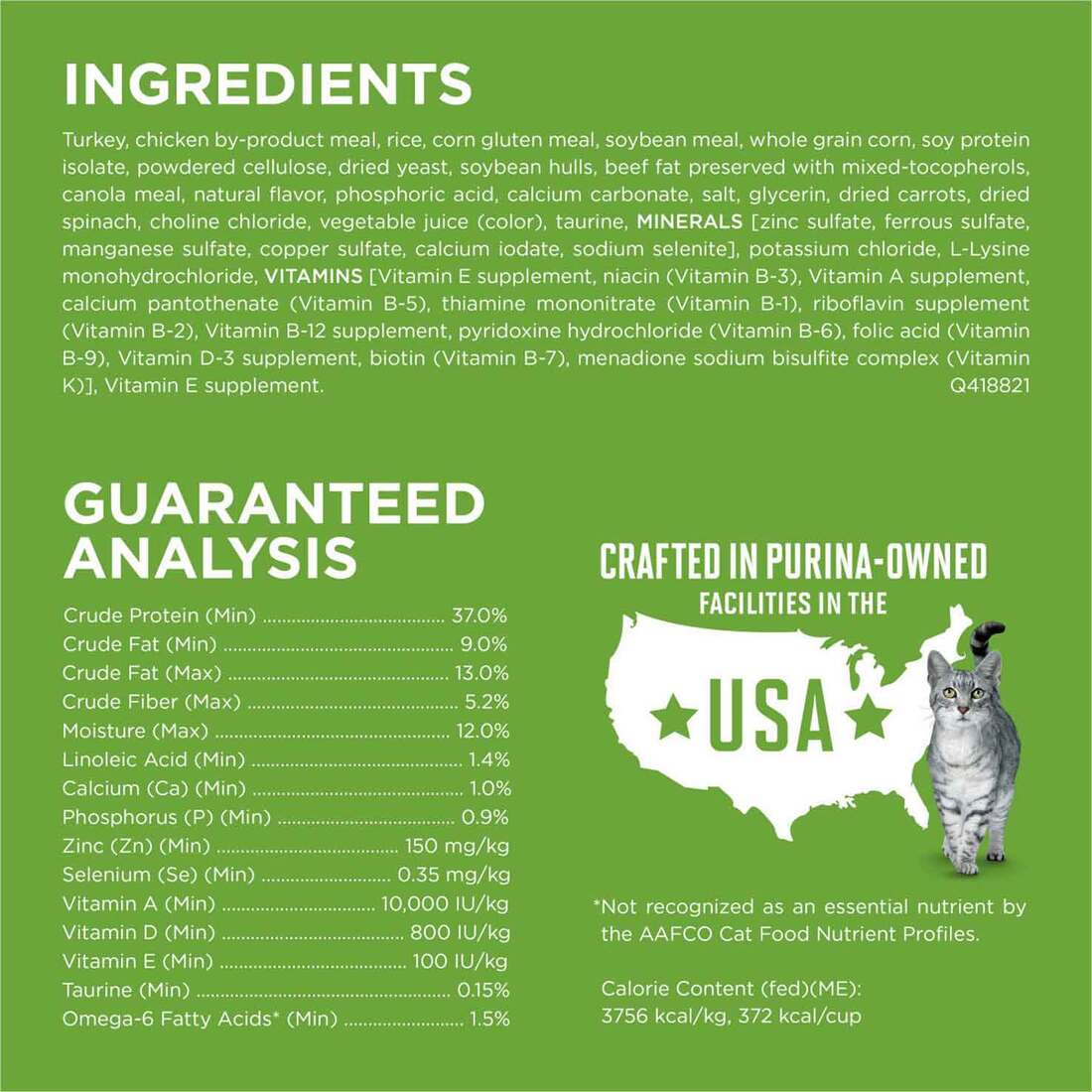 Purina ONE Natural, Low Fat, Weight Control, Indoor Dry Cat Food, +Plus ...
