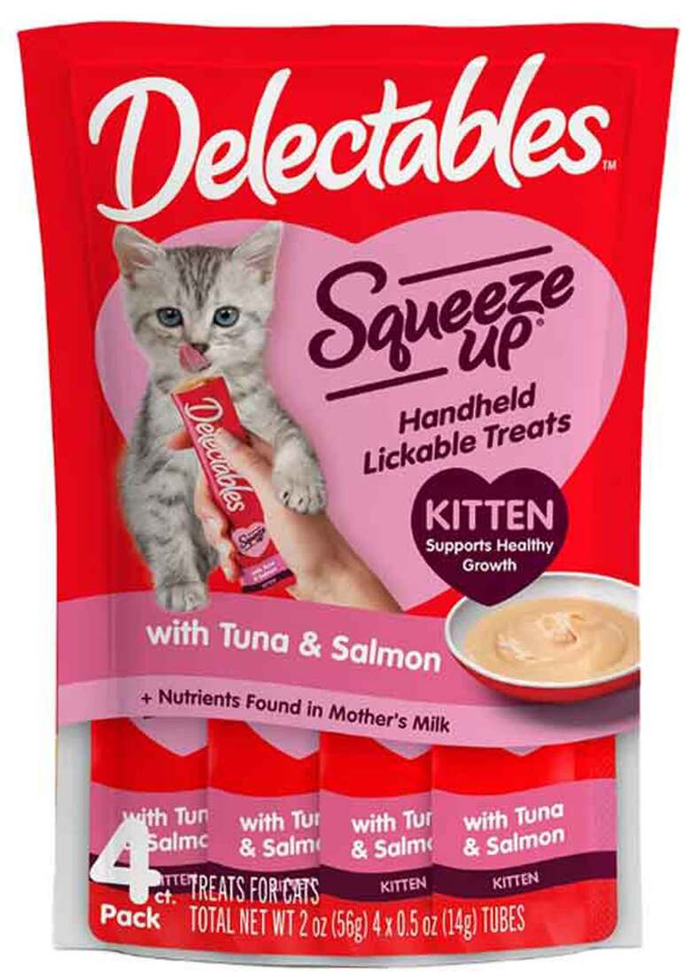Cat Food Wet Food Hartz Delectables Squeeze Up Kitten Wet Cat Treat