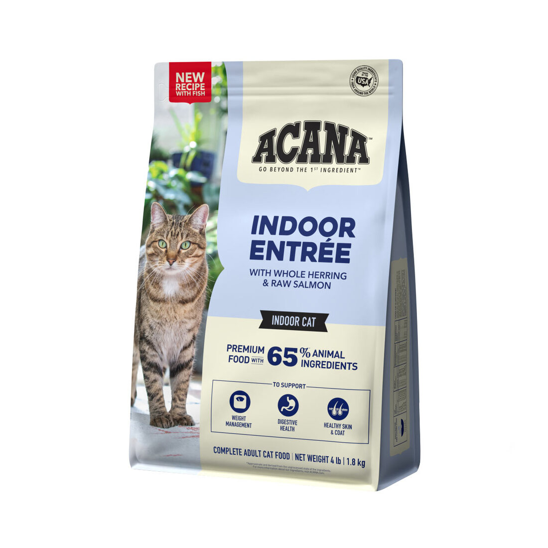 ACANA Indoor Entrée Dry Cat Food, Fish Recipe, 4 Pounds | Pet Supplies Plus