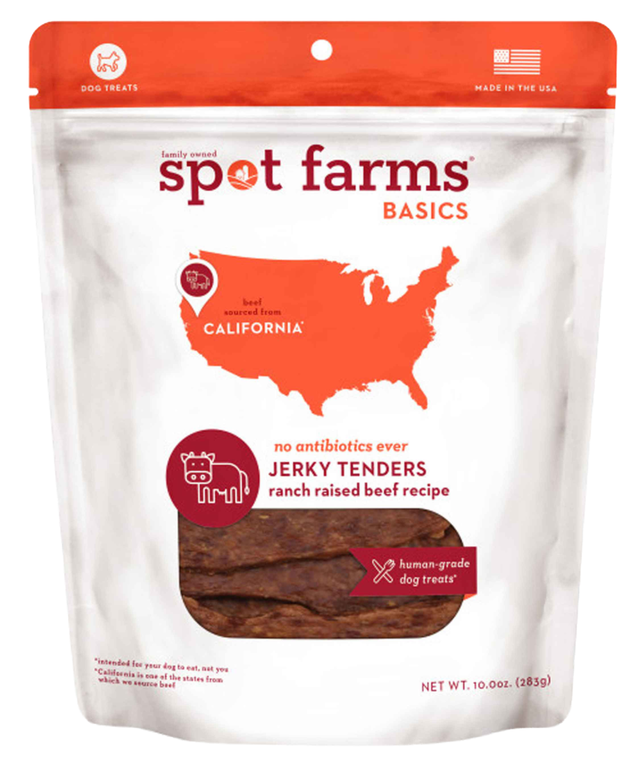Spot Farms Basic Beef Tenders Dog Treat, 10 Ounces | Pet Supplies Plus