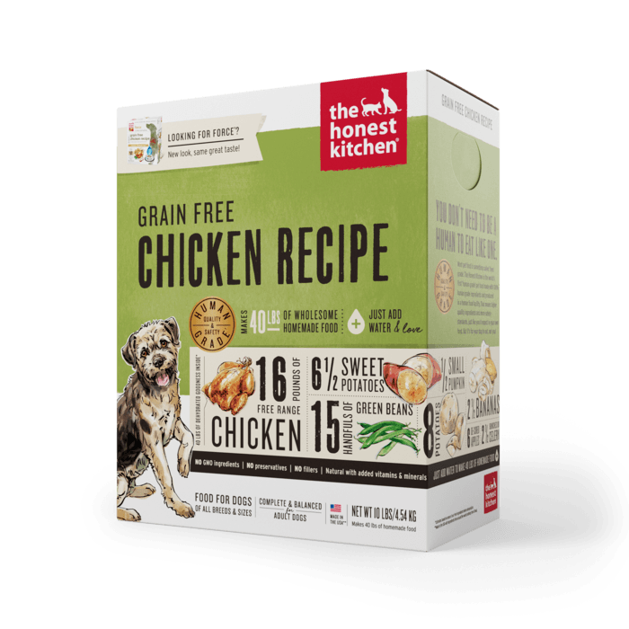 The Honest Kitchen Grain Free Chicken Dog Food Recipe, 10 Pound Box ...