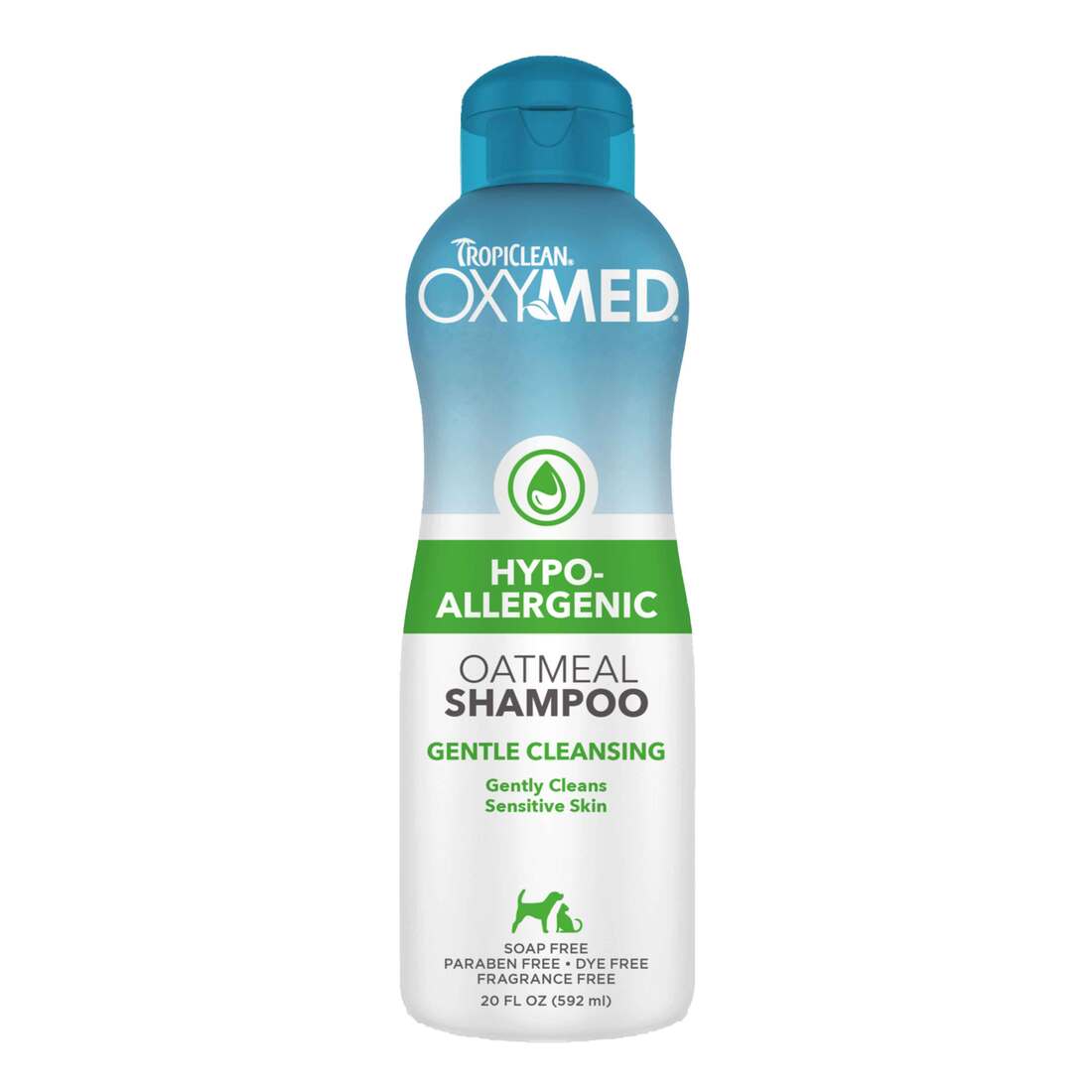 TropiClean OxyMed Hypoallergenic Shampoo | Pet Supplies Plus
