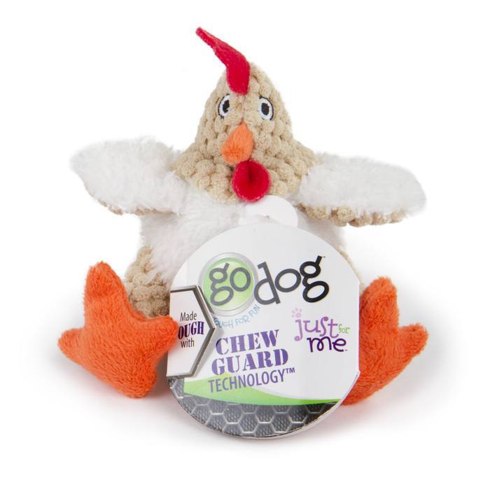 Quaker Go Dog Just For Me Rooster Dog Toy, Small | Pet Supplies Plus
