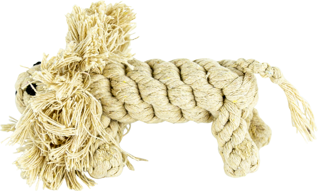 Play On Dog Toy Rope Lion | Pet Supplies Plus
