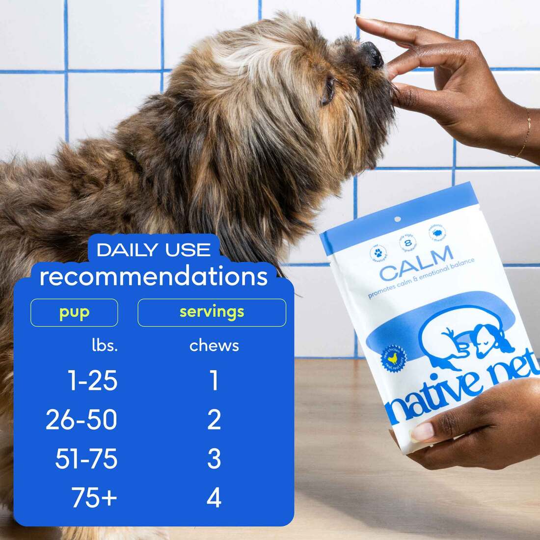 Dog Supplies Health & Wellness Native Pet Calm Dog Supplement, Air ...