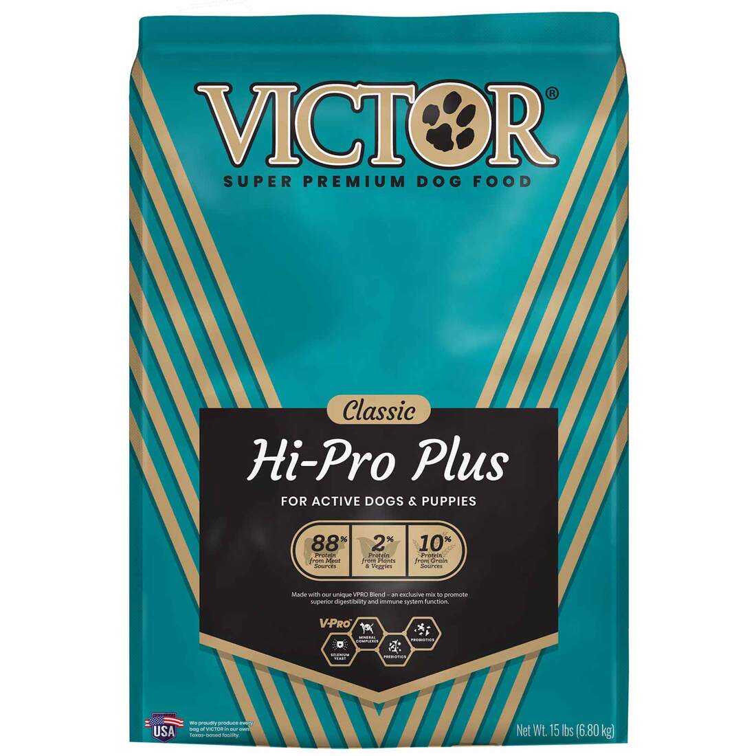 VICTOR Classic Hi-Pro Plus, Dry Dog Food, 15 Pounds | Pet Supplies Plus