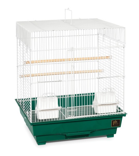 Prevue Pet Square Top Bird Cage, Small | Pet Supplies Plus